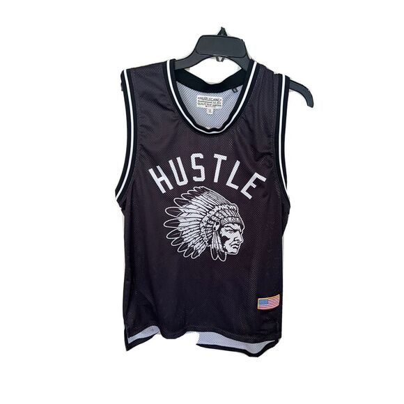 Hustle Gang | Shirts | Hustle Gang Gdod Mesh Jersey Native American ...